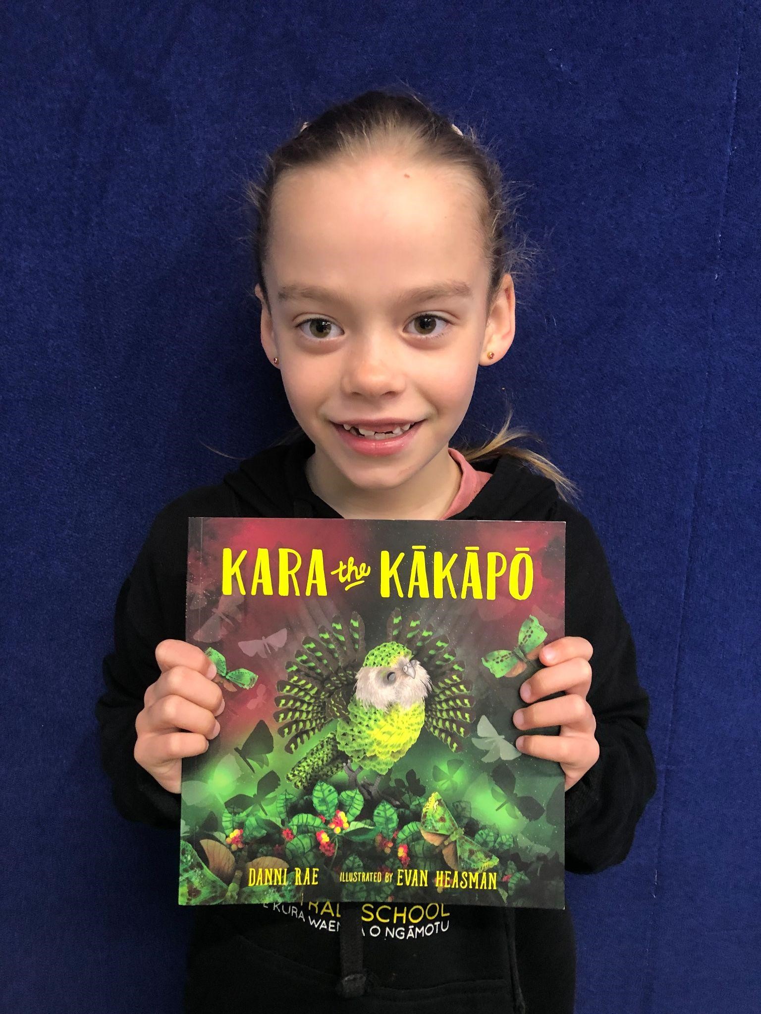 KCC Book Reviews: Kara the Kākāpō – Kiwi Conservation Club