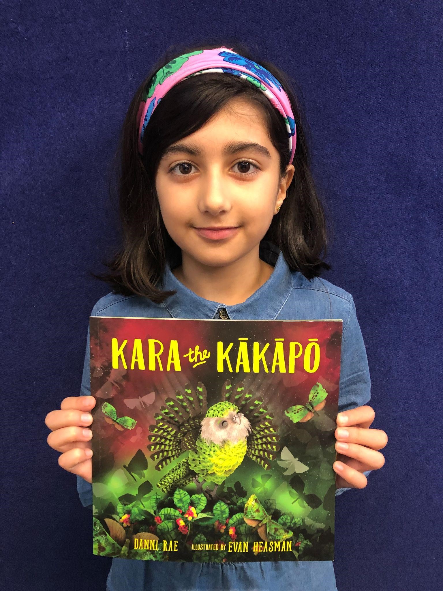 KCC Book Reviews: Kara the Kākāpō – Kiwi Conservation Club