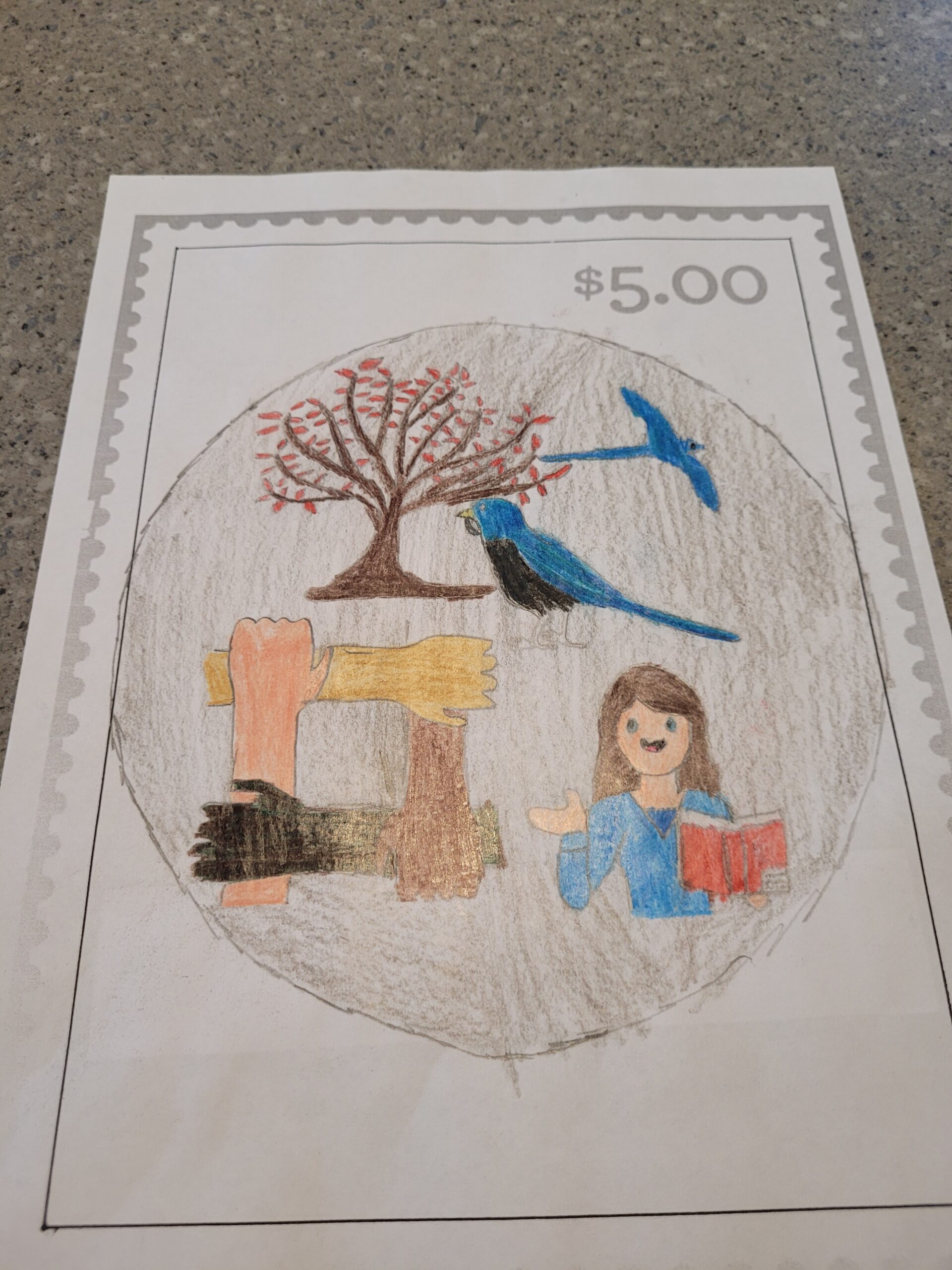 Design a sensational nature stamp! – Kiwi Conservation Club